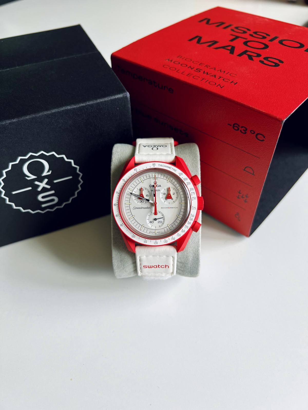 Speedmaster Omega X Swatch - MoonSwatch - Mission To Mars - Bioceramic