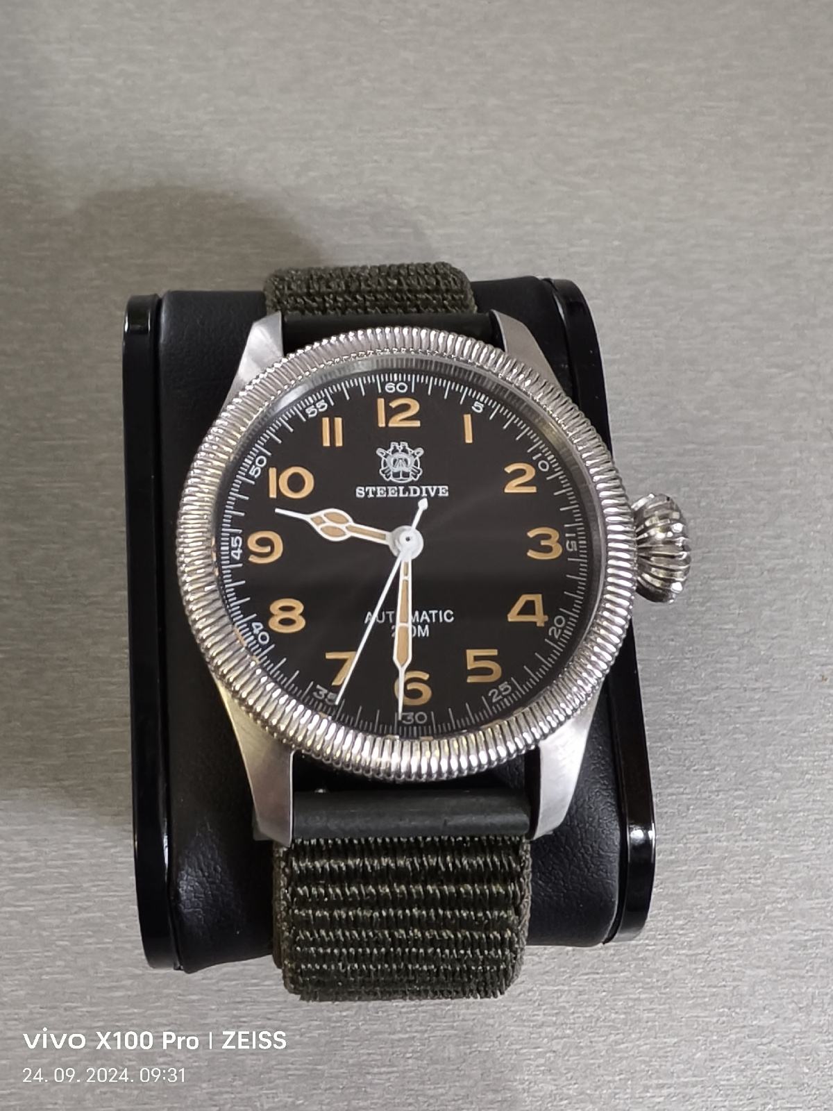 Steeldive Pilot automatic Nh35 Seiko