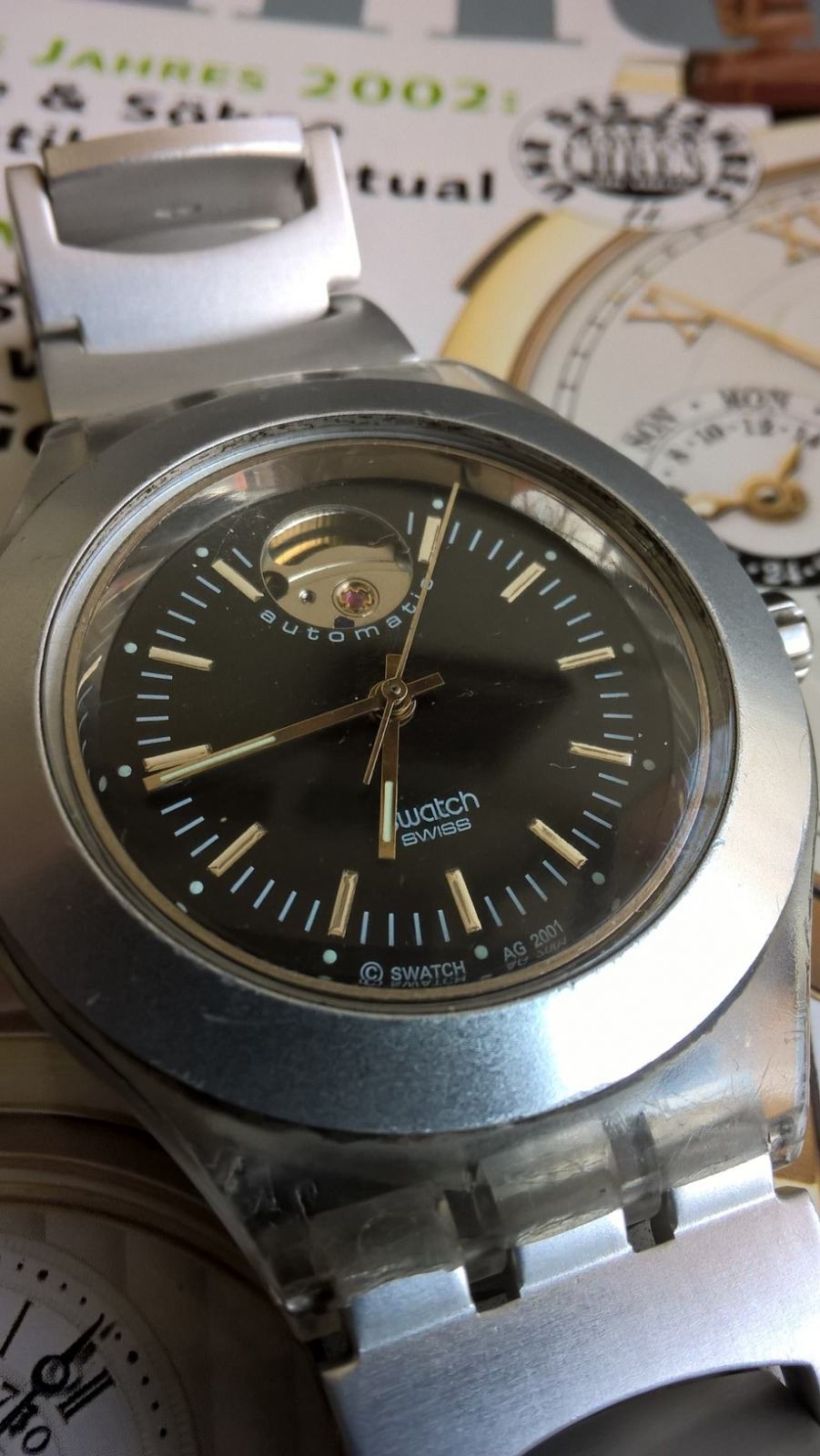 SWATCH Diaphane automatic ETA 2840