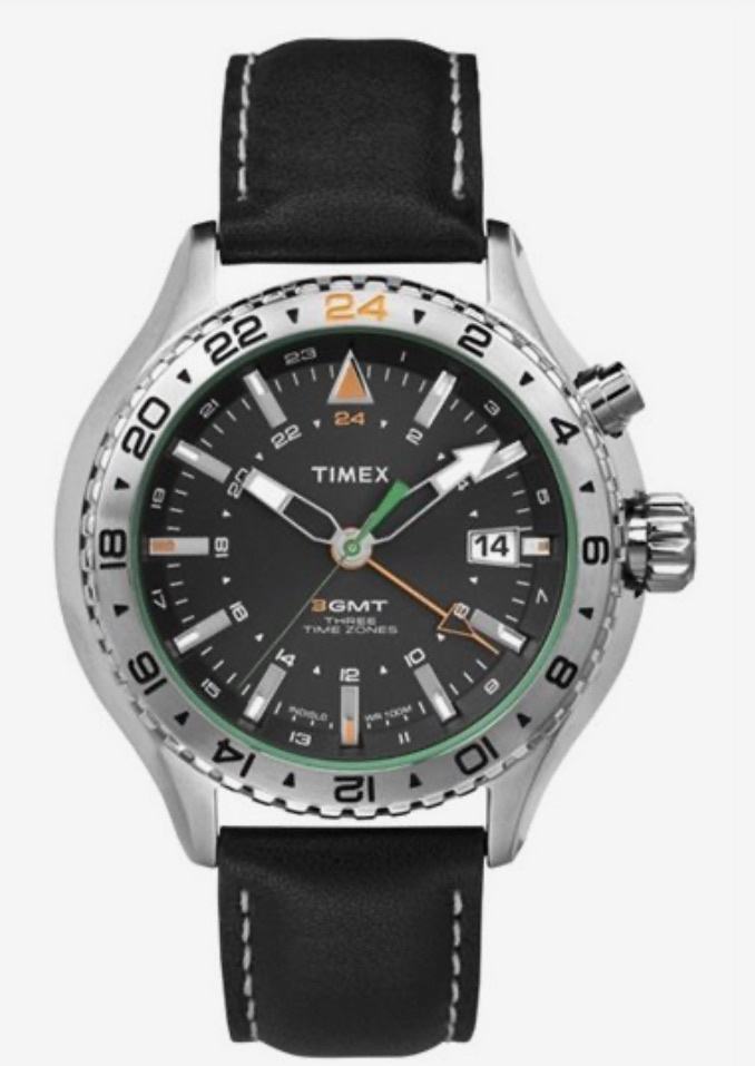 Timex Intelligent GMT sat sa 3 vremenske zone