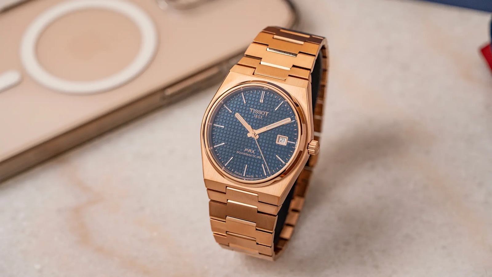 Tissot prx powermatic 40 mm rose gold