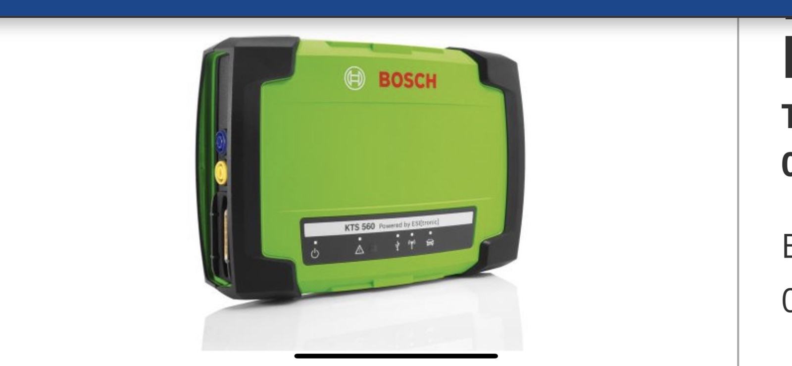 Bosch KTS 560