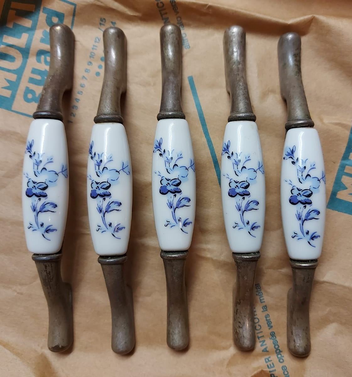 Antik rustik porculanske ručkice