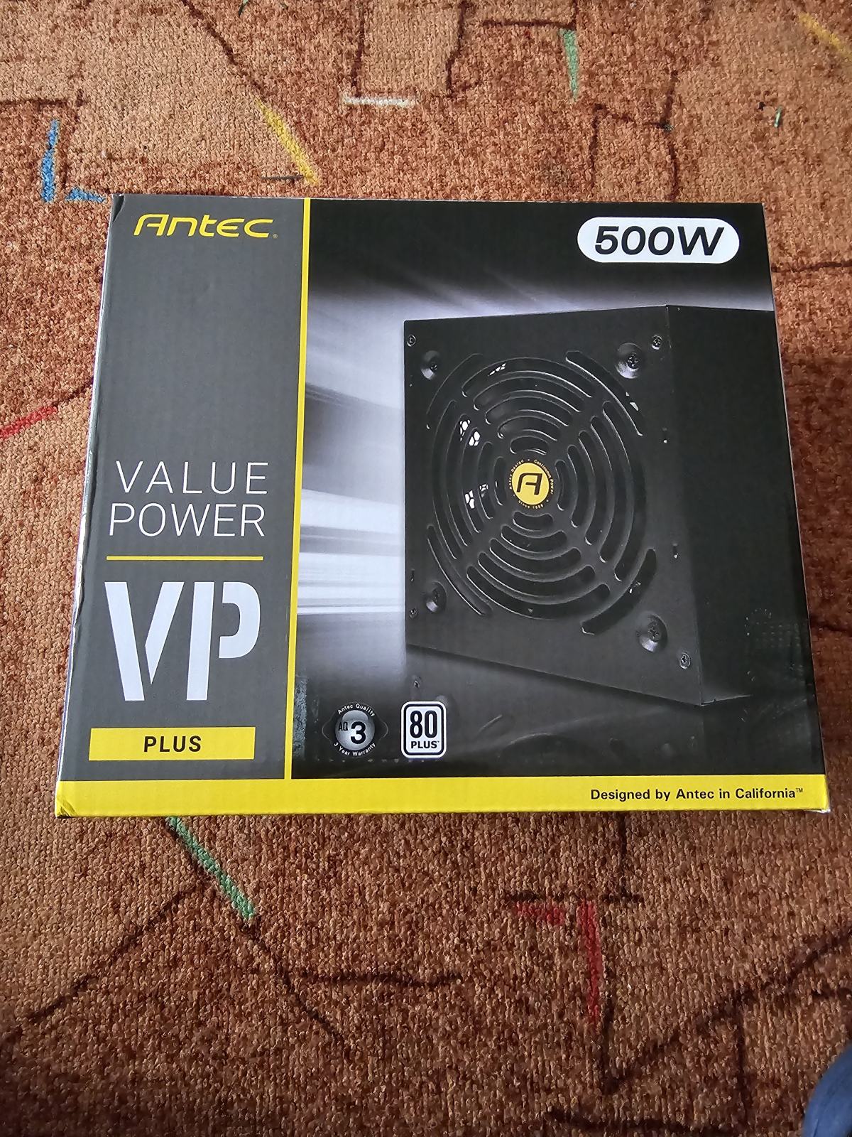 Antec VP500 Plus 80 plus, 500W napajanje
