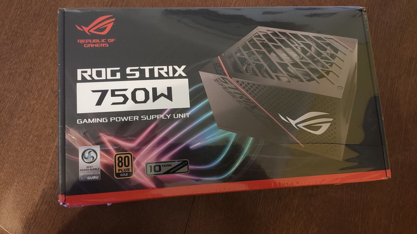 ASUS ROG Strix 750 W, 80 PLUS Gold