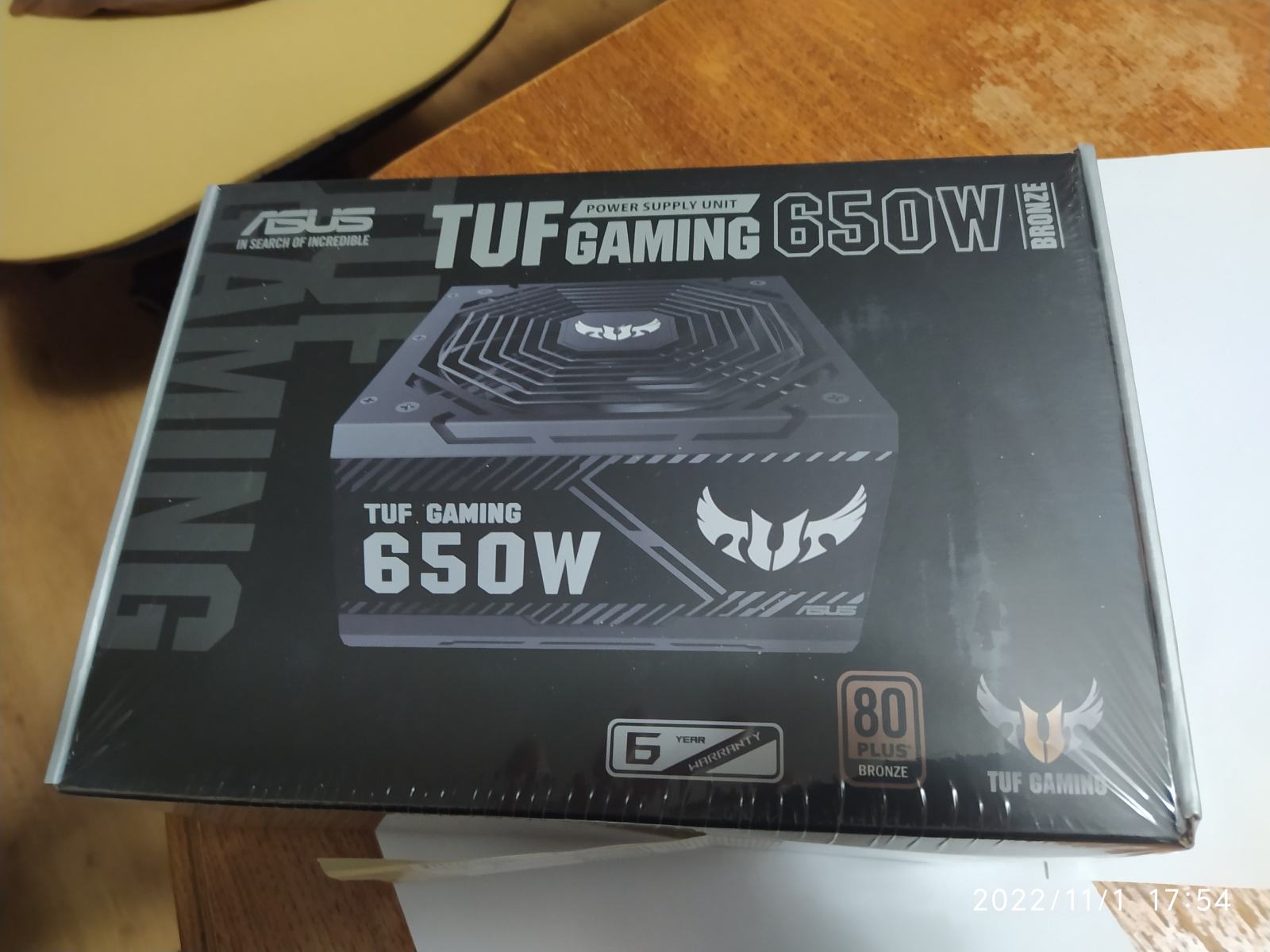 ASUS TUF 650W gaming bronze