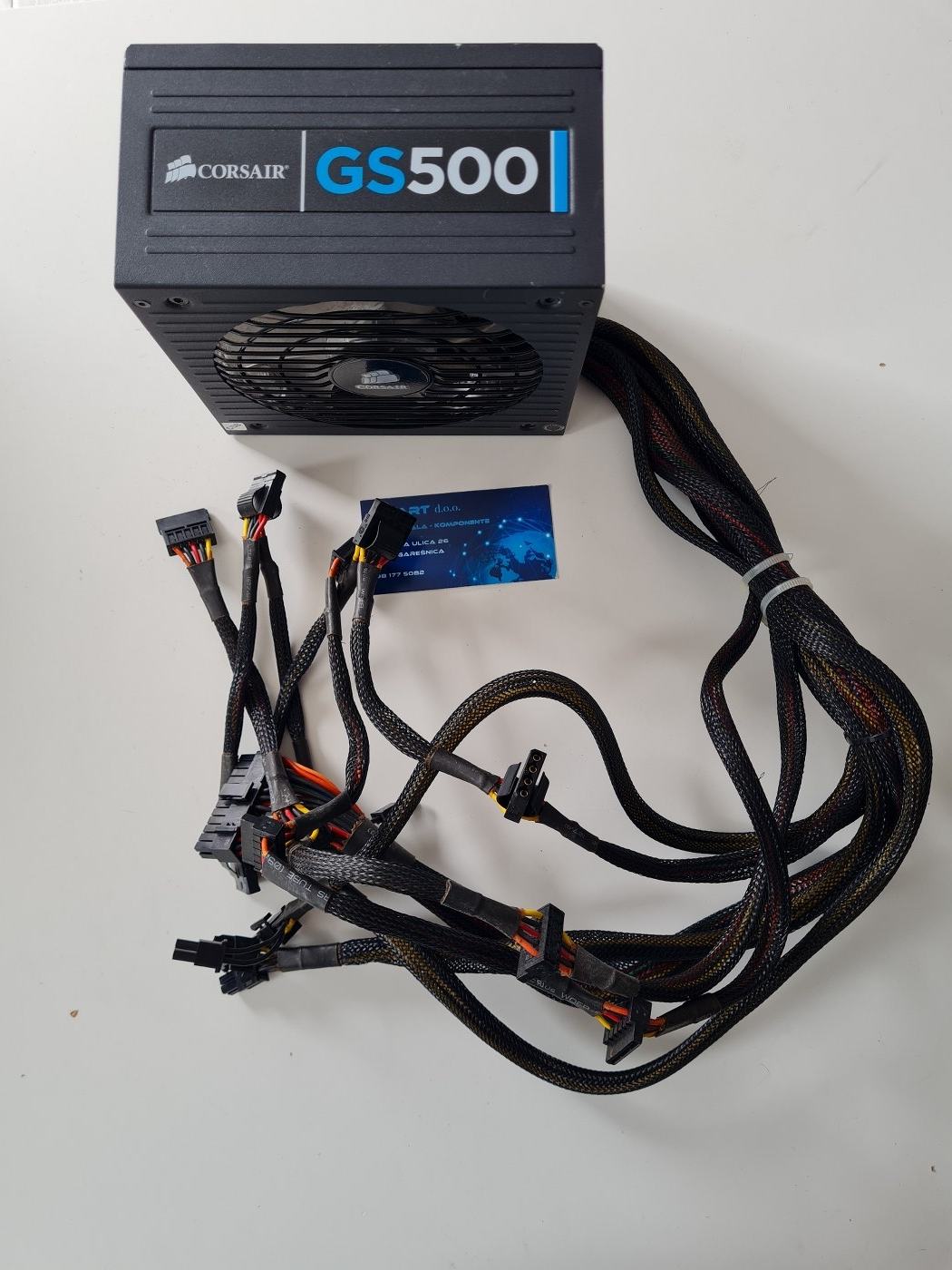 ATX Napajanje, Corsair Gaming Series GS500 500W 80+ - Račun / R1