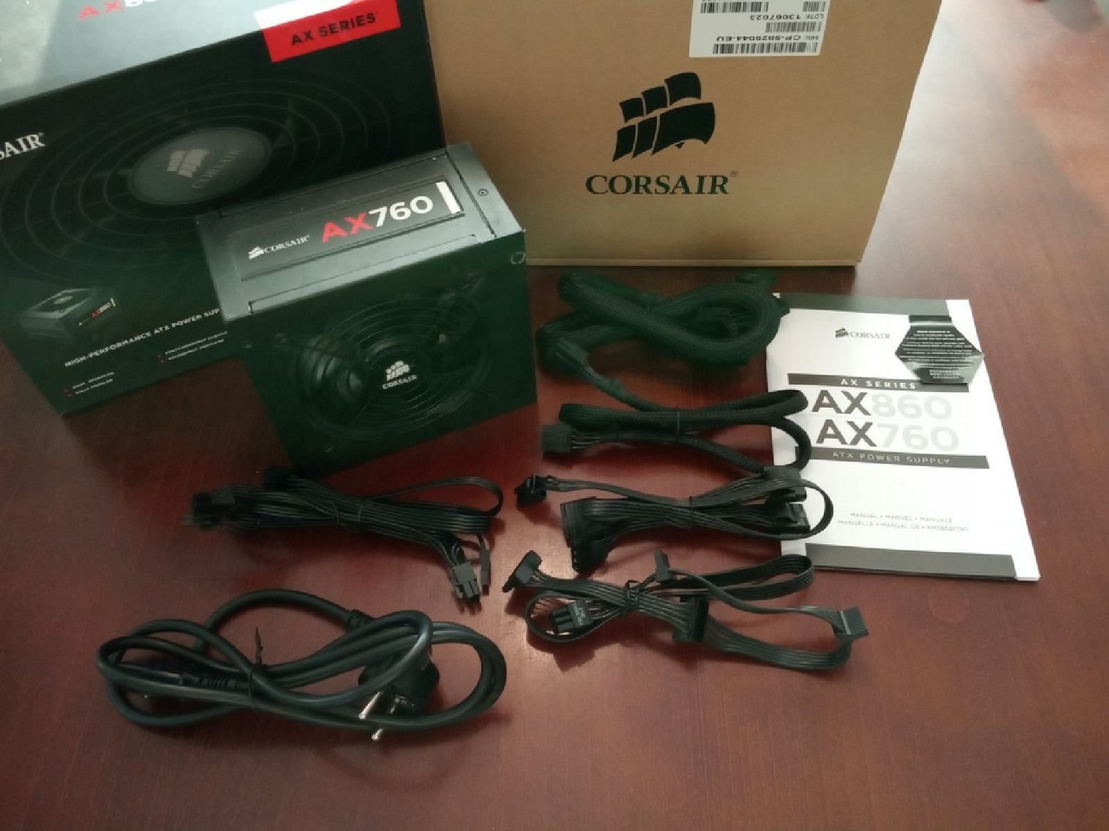 Corsair AX760 80+ Platinum PSU