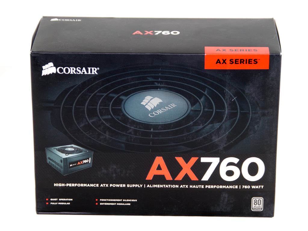 CORSAIR AX760 Watt 80+ Platinum