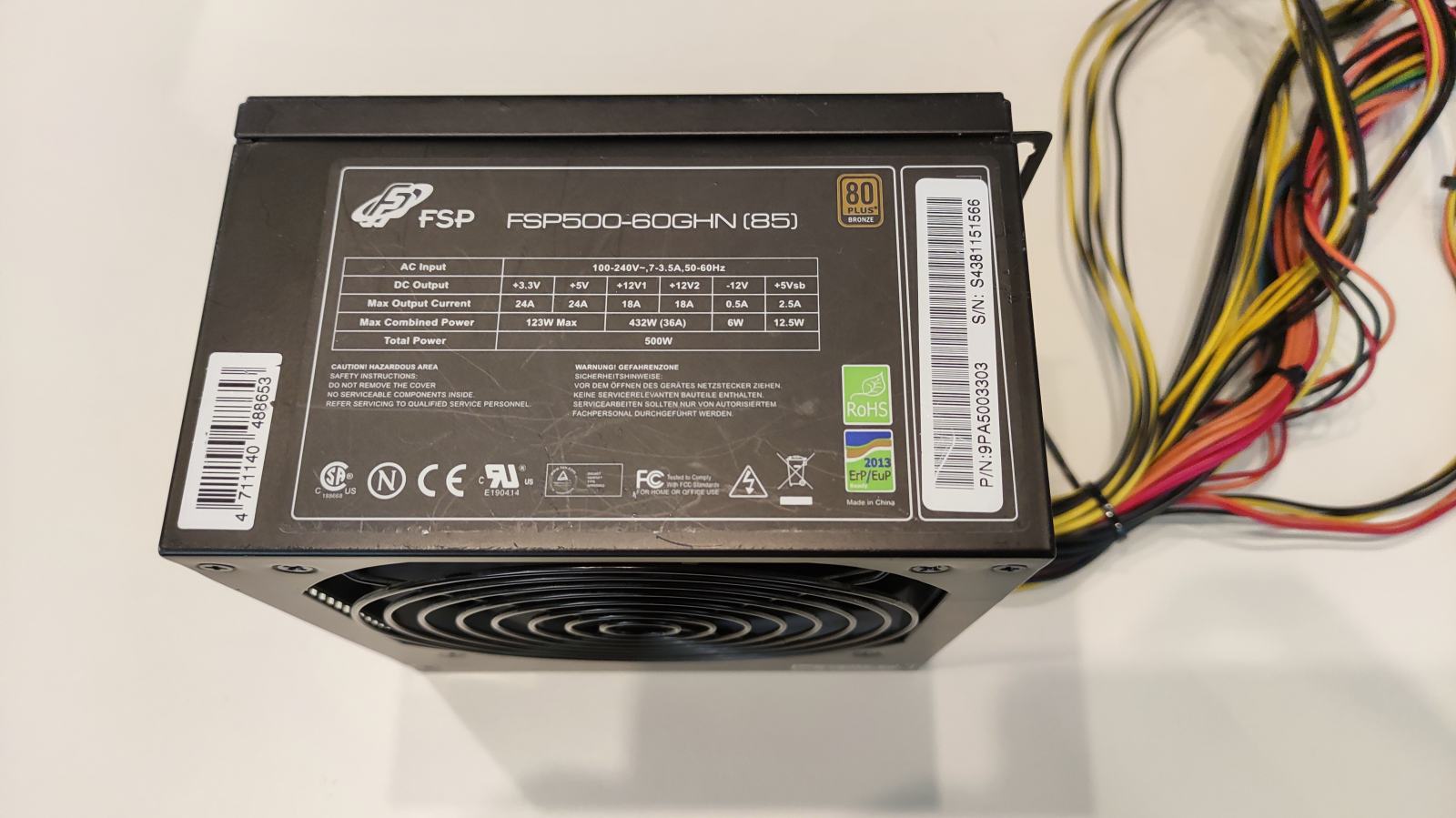 FSP Napajanje PSU 500W 80Plus Bronze