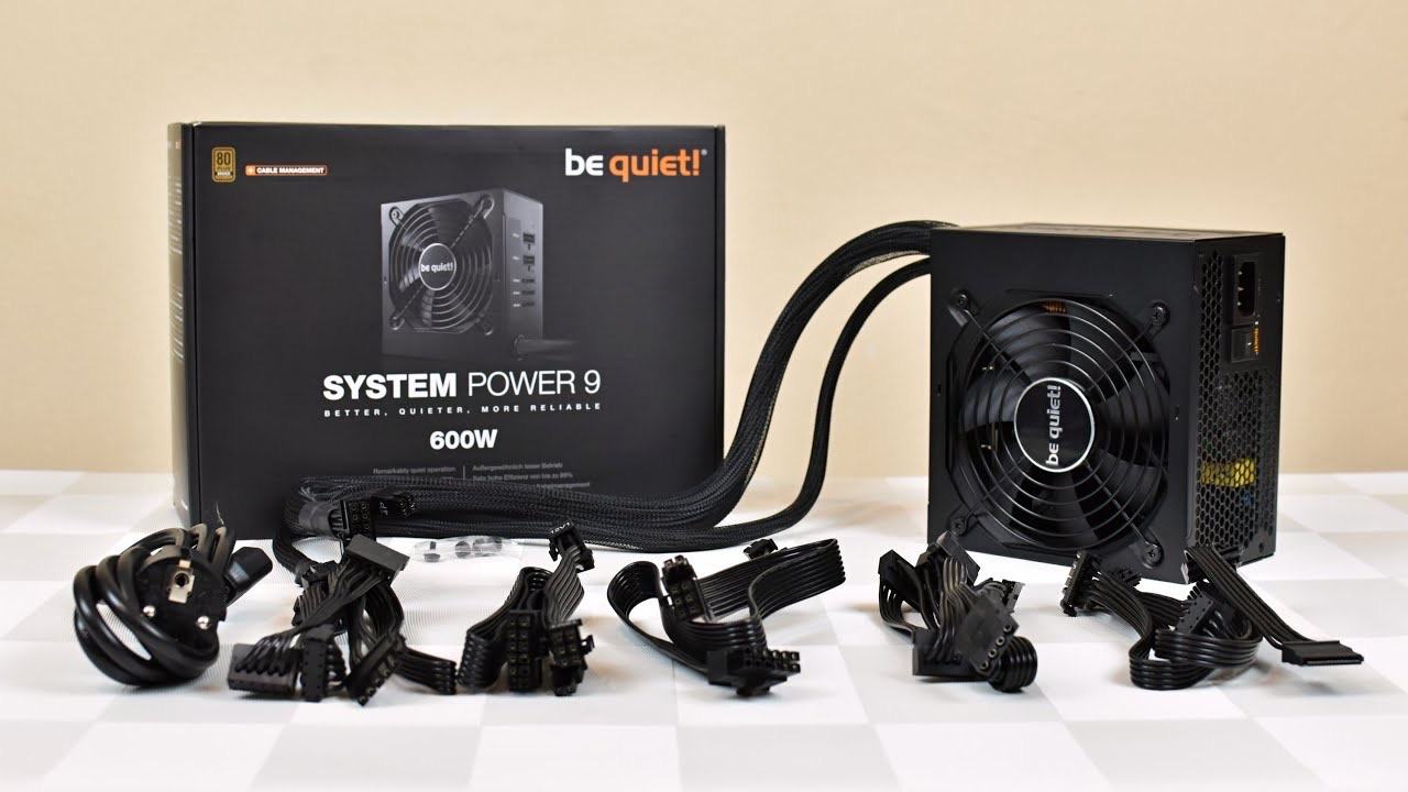 Napajanje be quiet, system power 9