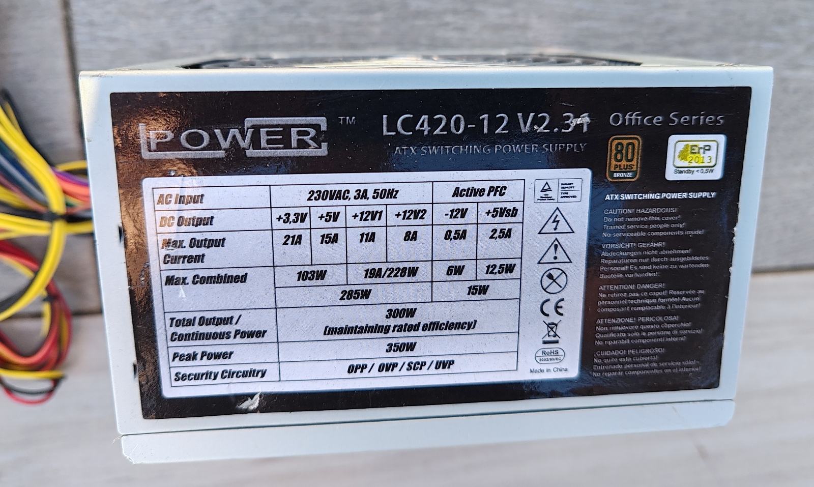 pc Napajanje LC Power LC420-12 V2. 31 350w