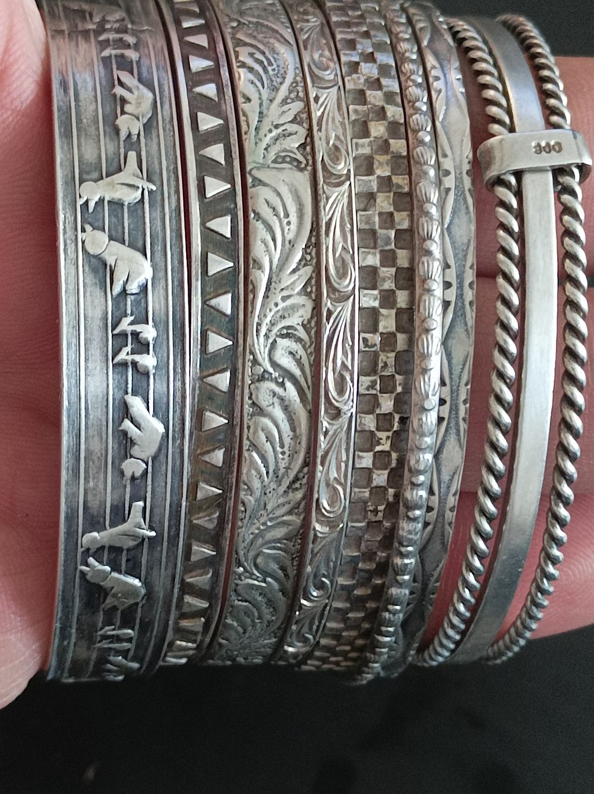 Stare srebrne narukvice