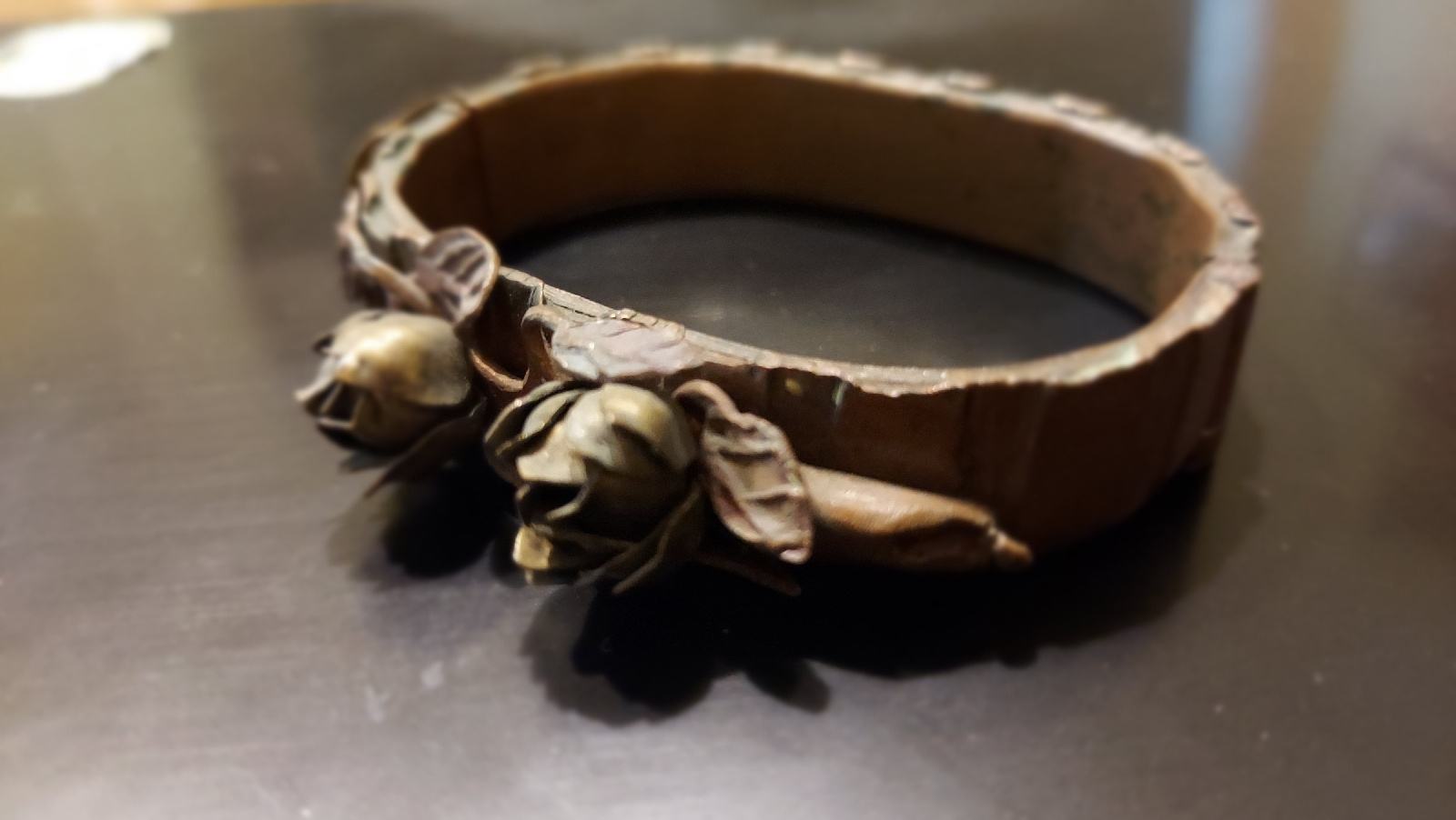 Vintage bakrena narukvica iz Mostara