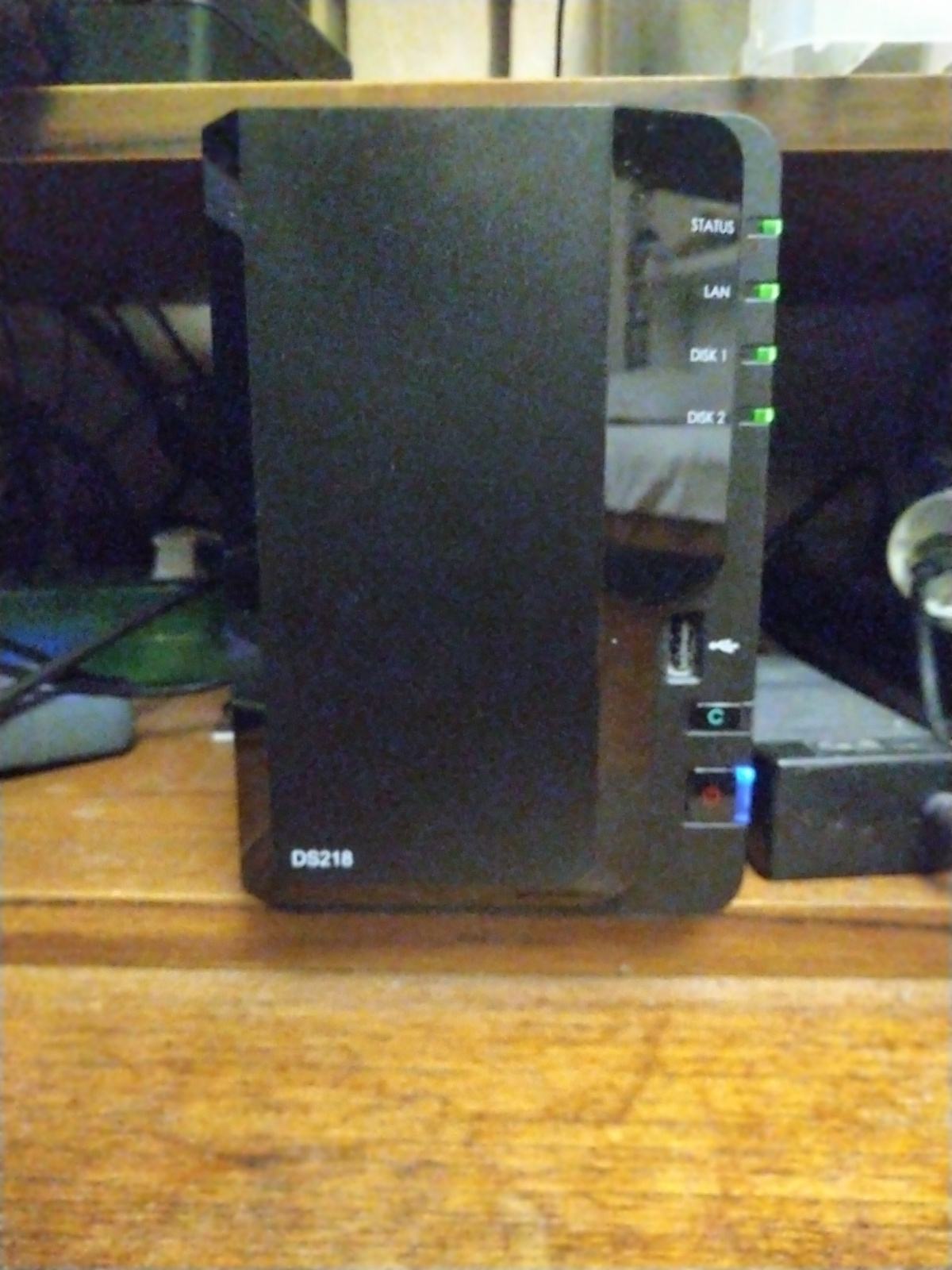 Synology DS218 NAS server