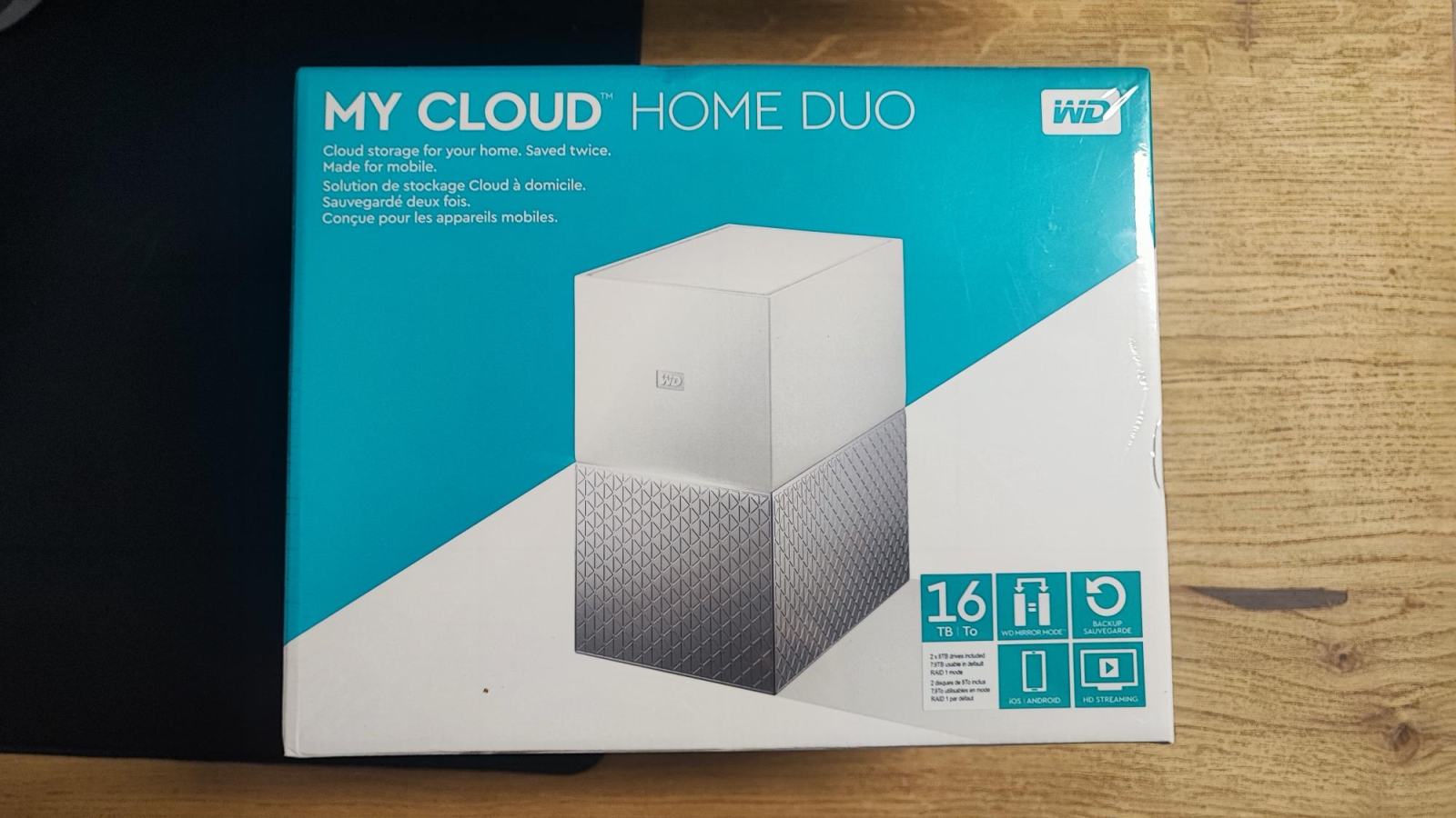 WD My Cloud Home Duo 16 TB