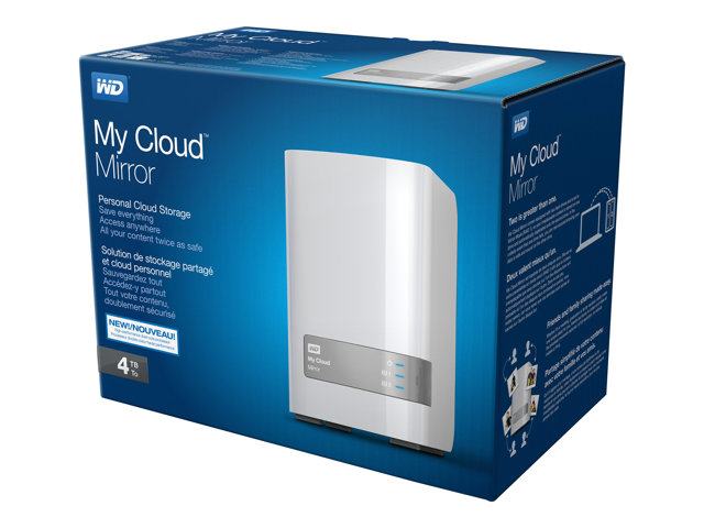 WD My Cloud Mirror (Gen 2) 2x4TB NAS server