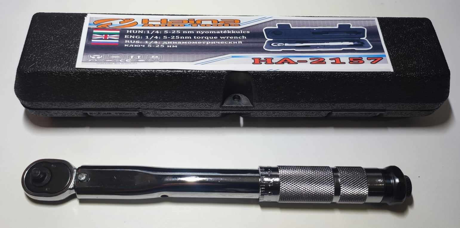 kilo kljuć/moment ključ 1/4(5-25Nm)