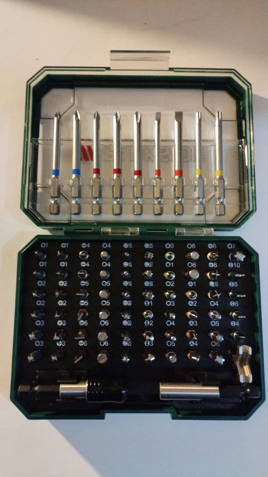 Parkside set bitova i nastavaka