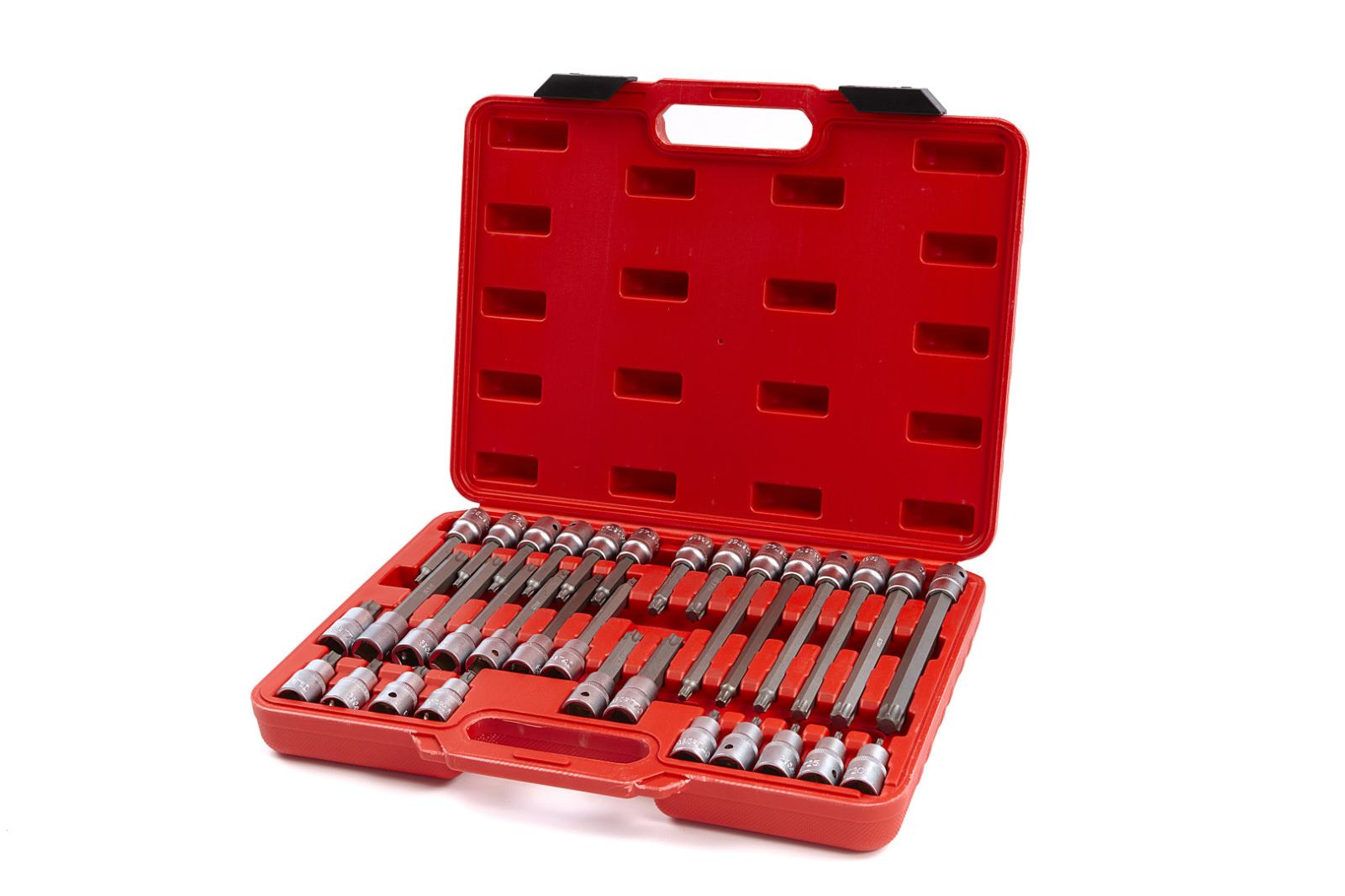 Torx nasadni ključevi, 1/2, krom vanadij, set od 32 dijela