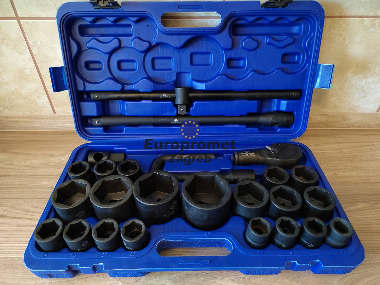 Velike gedore 1″ udarne kovane od 21 do 65