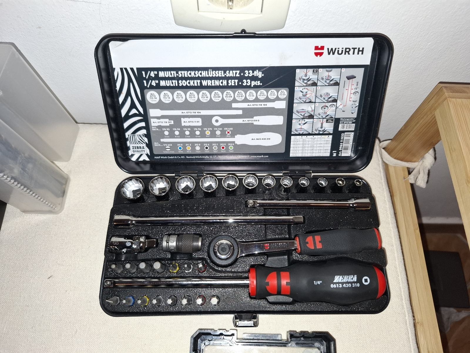 Wurth set nasadnih ključeva