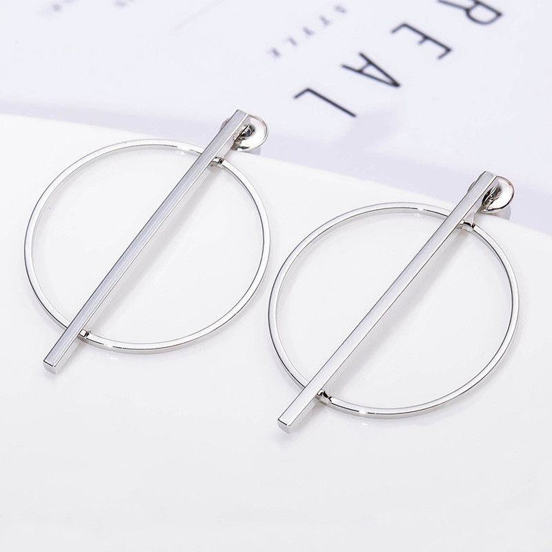 NOVE MODERNE SREBRNE RINGOVI NAUŠNICE