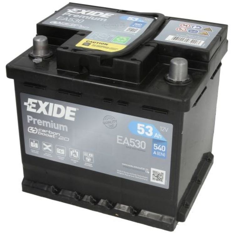 Akumulator EXIDE Premium Carbon Boost 53Ah