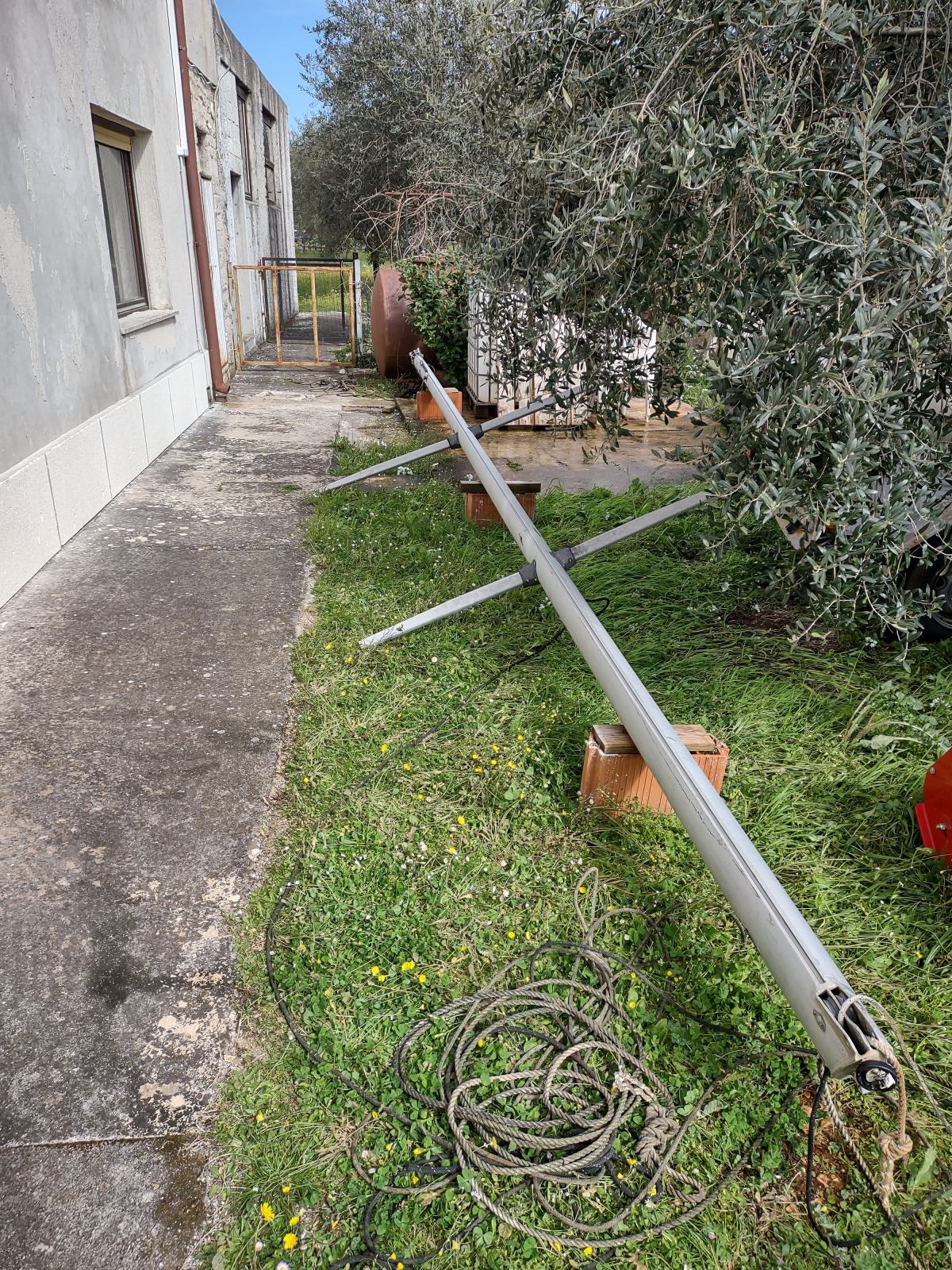 Jarbol 9.20m dupli križ