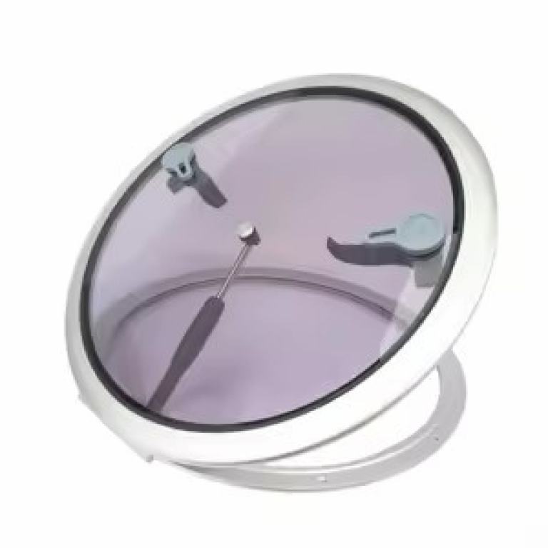 Palubni prozor okrugli vanjski promjer 587mm, unutarnji 522mm alu