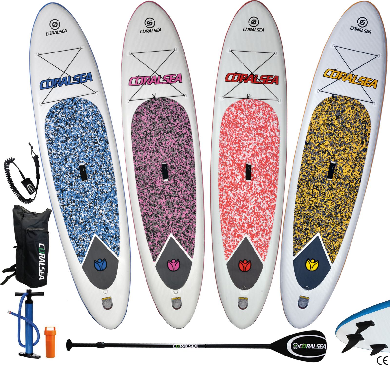 SUP CORAL SEA 10.6 - crveni