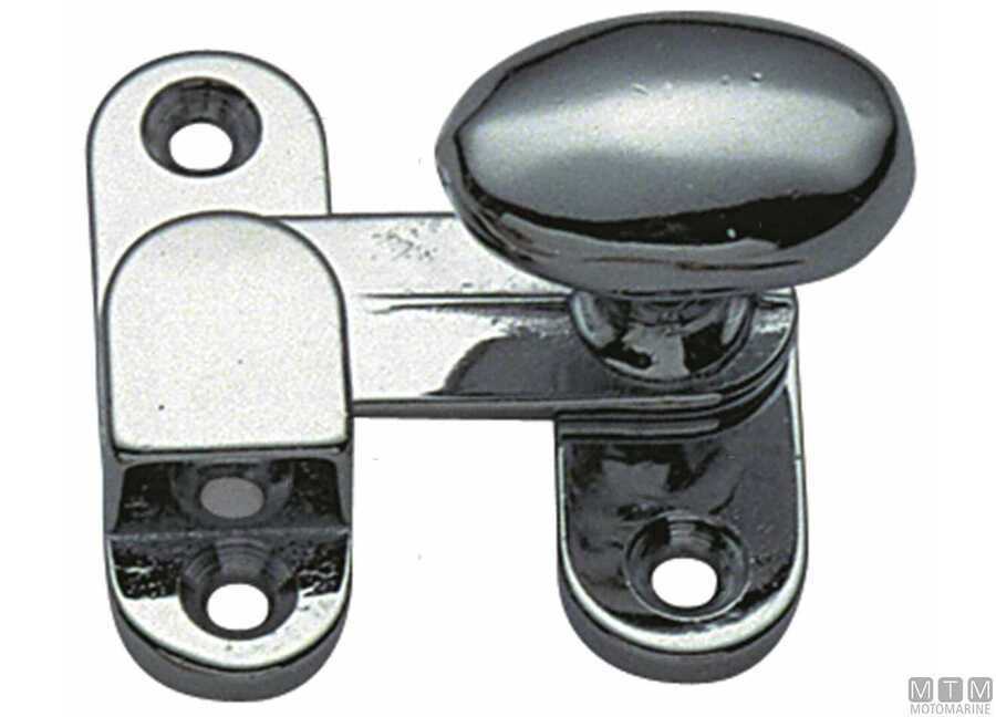 Zasun 52 x 43 mm za vrata od kromiranog mesinga