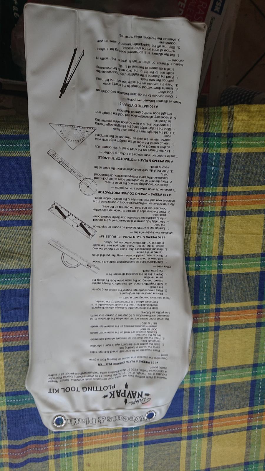 Navpak Weems&Plath Model #321-komplet za navigaciju