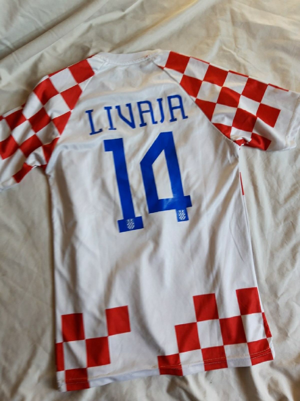 Dječji (150) dres Livaja Hrvatska gornji