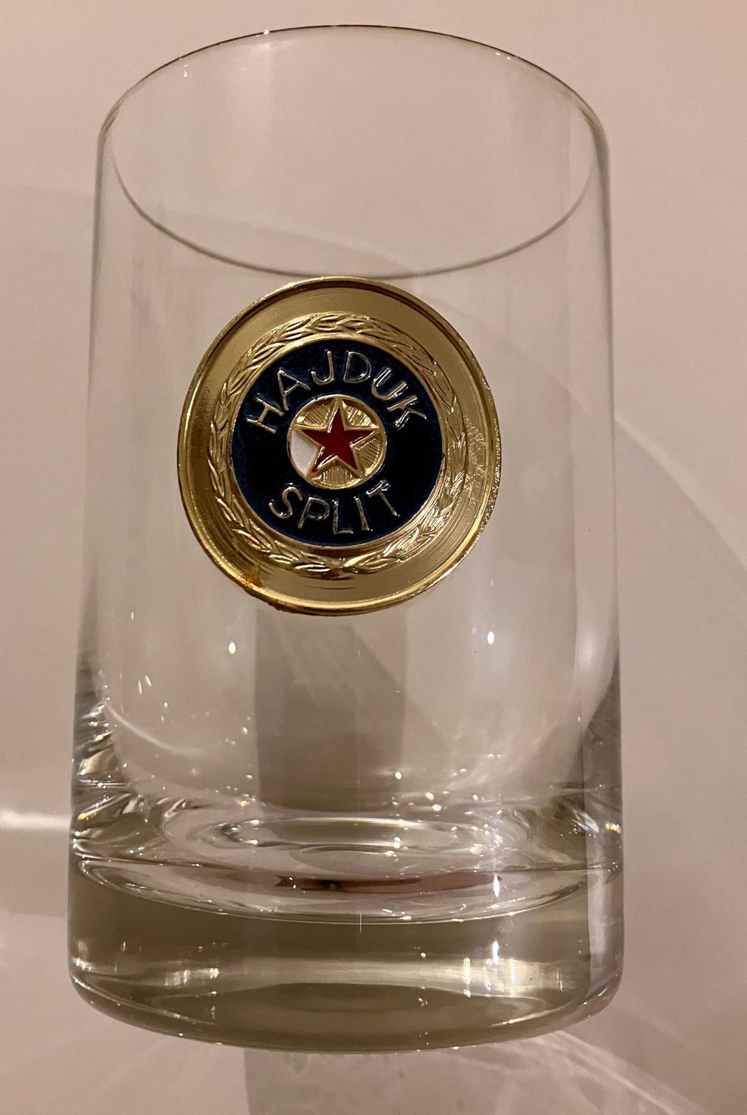 Hajduk Split čaša 1970e grb sa zvijezdom