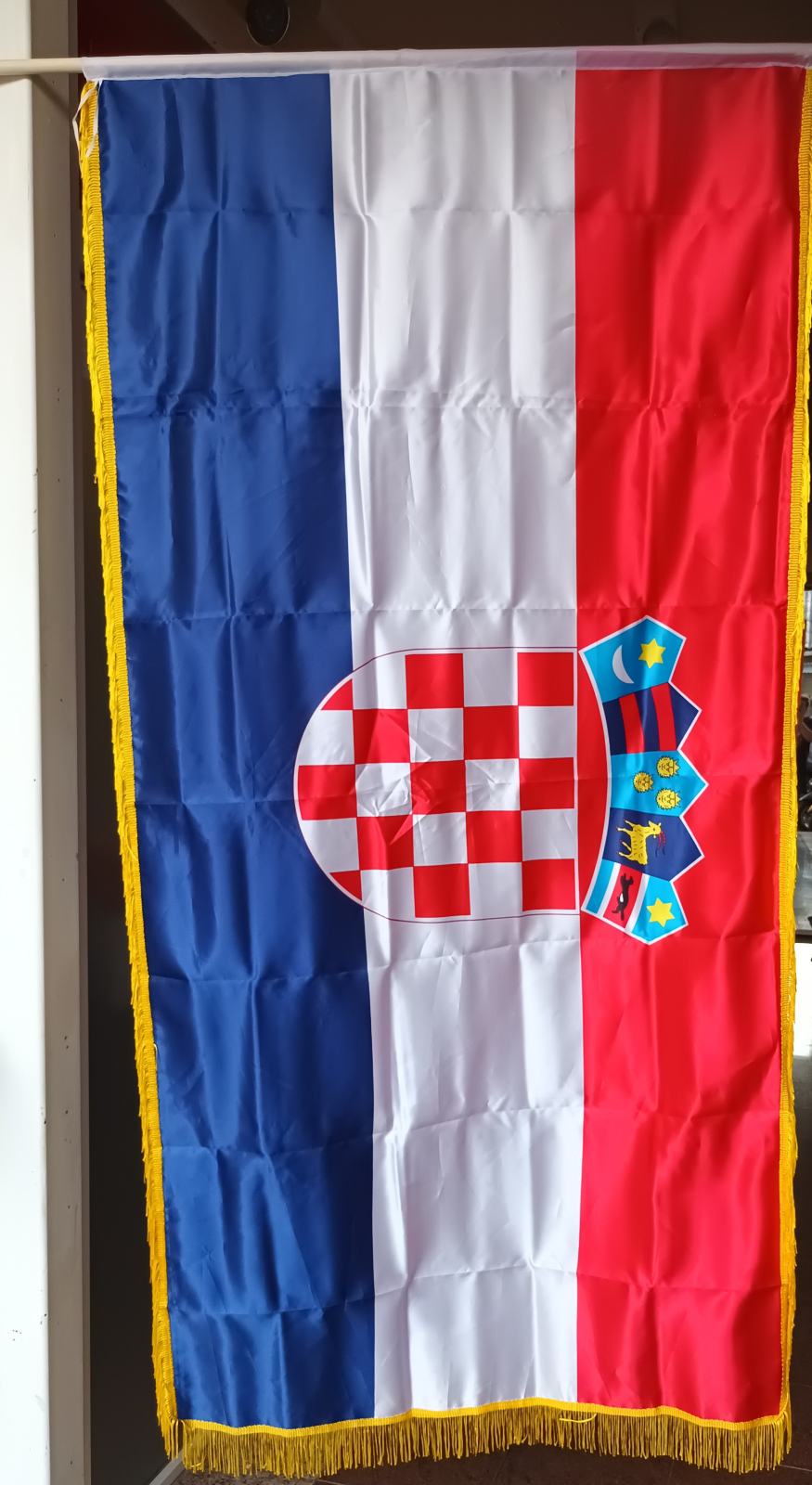 Hrvatska zastava+ Štap / barjak