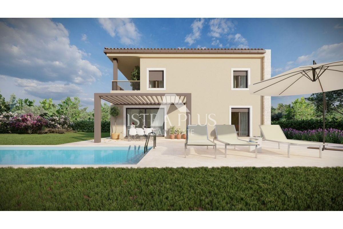 Baderna , nove moderne ville sa bazenom (prodaja)