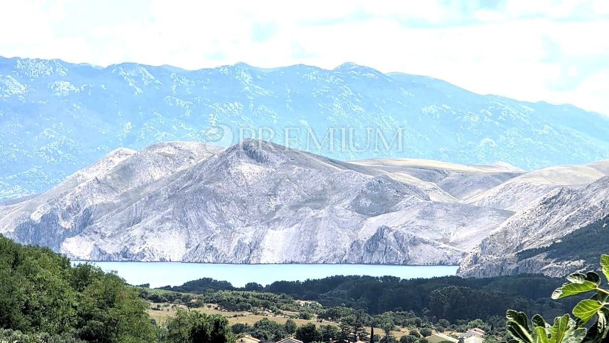 Baška, Draga Bašćanska, dvije kuće s pogledom na more! (prodaja)