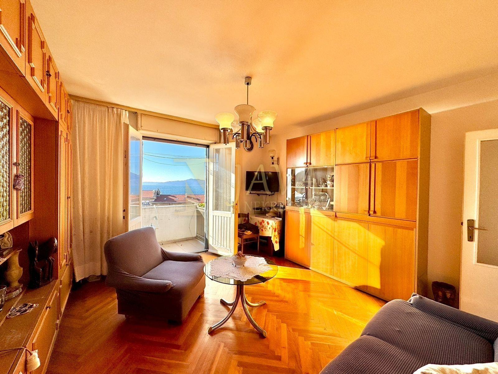 Belveder/Rijeka, 1 S+DB s balkonom, Pogled na more (prodaja)