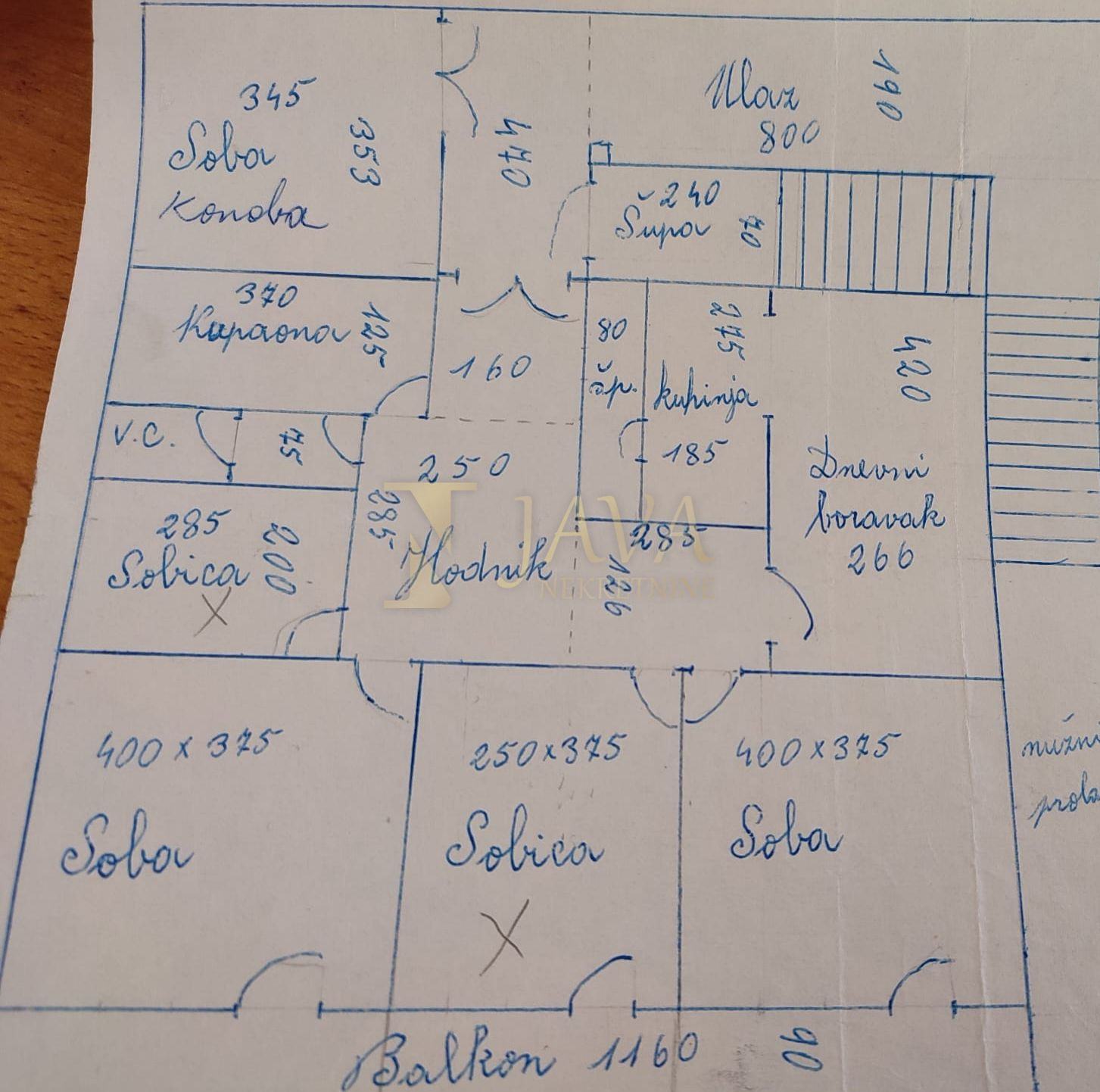 Belveder/Rijeka, 3 s+db s balkonom, 1.kat, 110 m2 (prodaja)