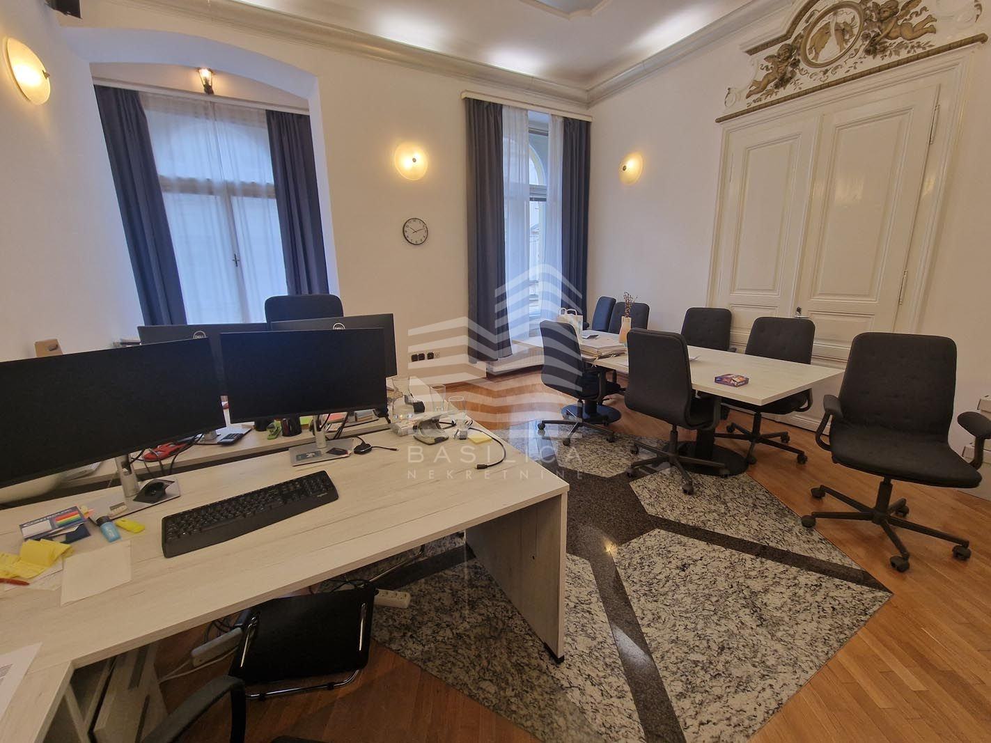 Centar, Gundulićeva, reprezentativno uređen ured od 150 m2 (iznajmljivanje)