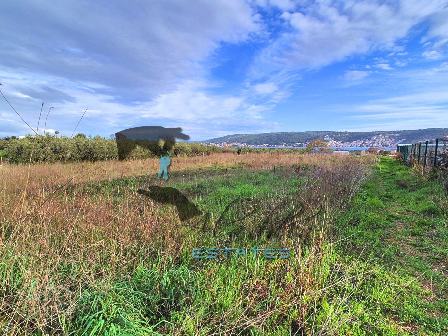 Divulje, atraktivna čestica uz cestu za gospodarske aktivnosti, 3000m2