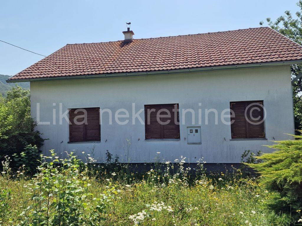 DONJI LAPAC - obiteljska kuća, dvorišna zgrada, štala, vrt (prodaja)