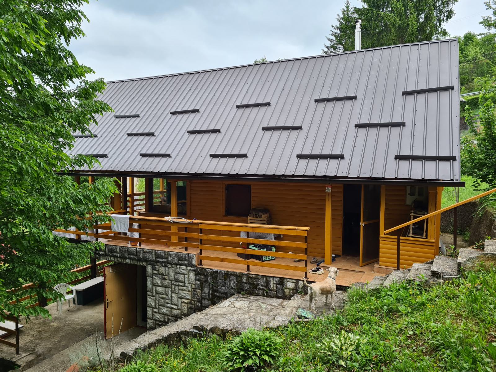 Drvena Vikendica, Veljun, 80 m2, Mali raj