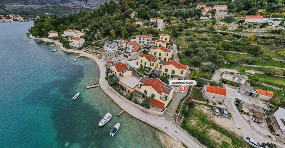 Dvoetažni apartman 31D i parkirno mjesto, Slano, 109 m²