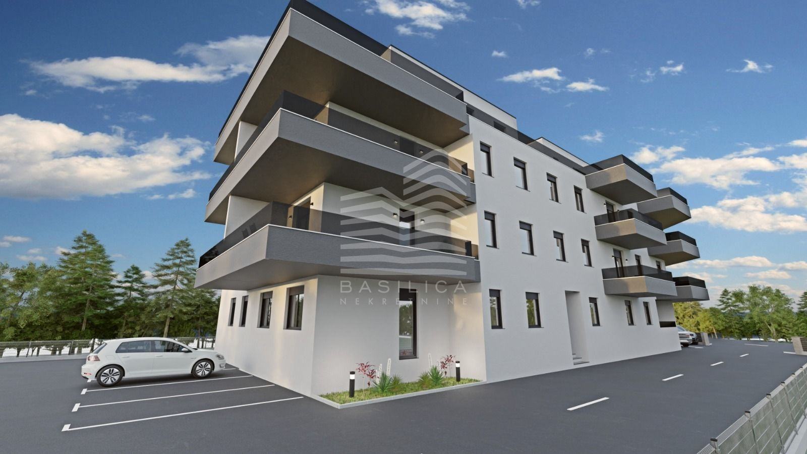 Gajnice, 3sobni stan s loggiom, novi projekt (prodaja)