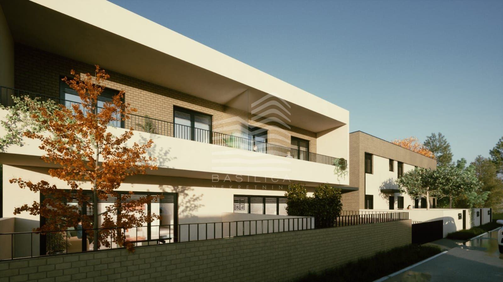 Gajnice, kuće u nizu s vrtom i garažom, novogradnja (prodaja)