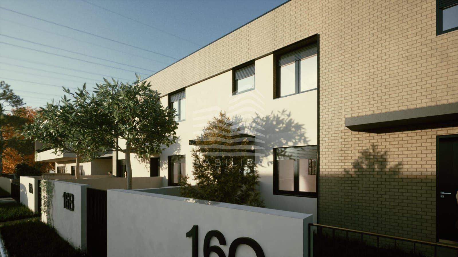 Gajnice, kuće u nizu s vrtom i garažom, novogradnja (prodaja)