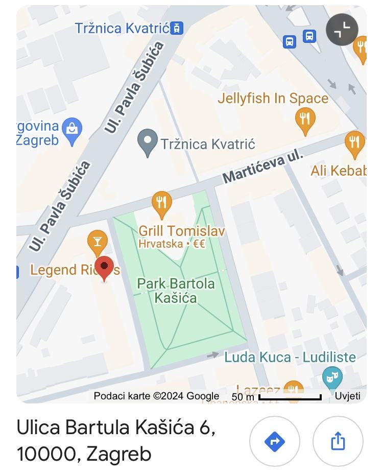 Garaža: Zagreb (Donji grad), 12.4 m2 (iznajmljivanje)