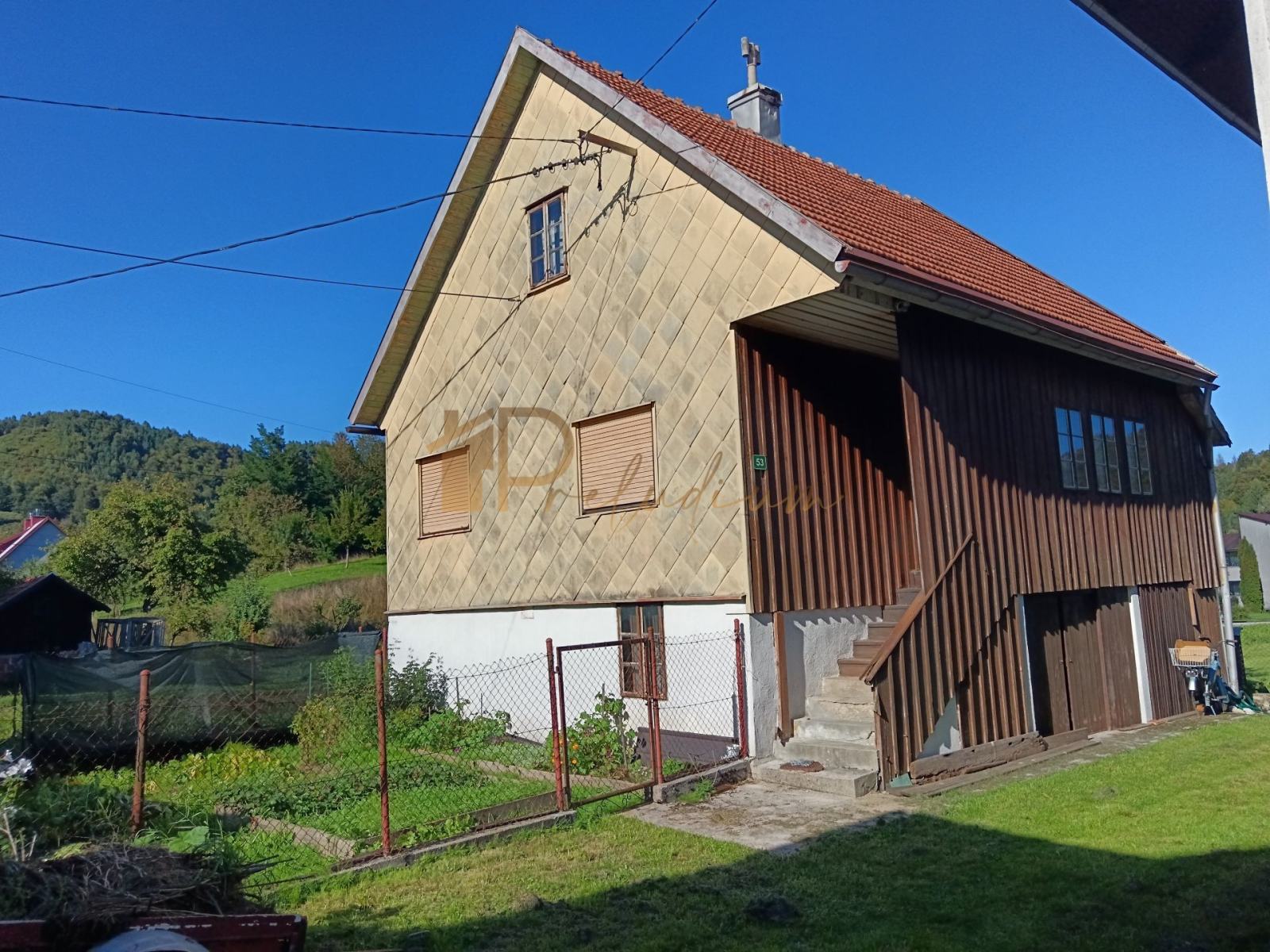 Gerovo, samostojeća kuća za adaptaciju (prodaja)